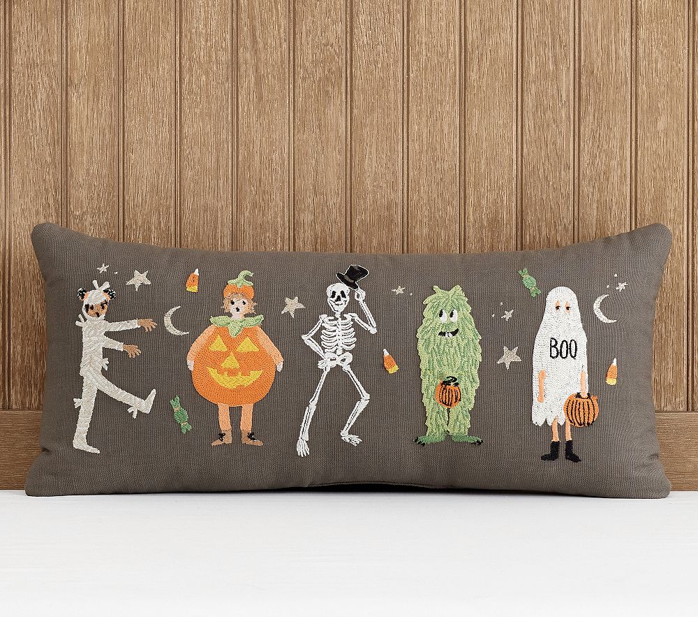 Rifle Paper Co. Halloween Parade Pillow | Pottery Barn Kids
