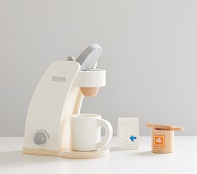 Wooden Espresso Machine | Pretend Play Café Set | Pottery Barn Kids