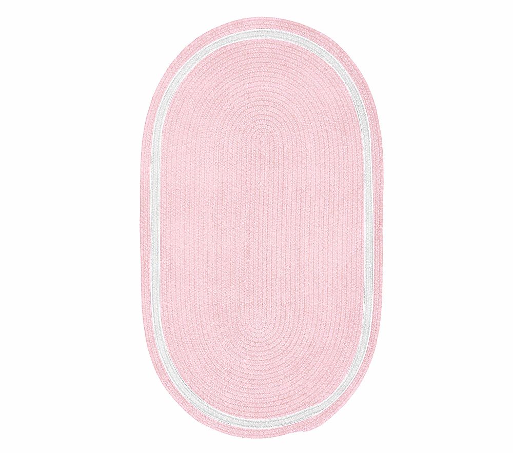 Girls Custom Capel Oval Rug | Solid Color Rug | Pottery Barn Kids