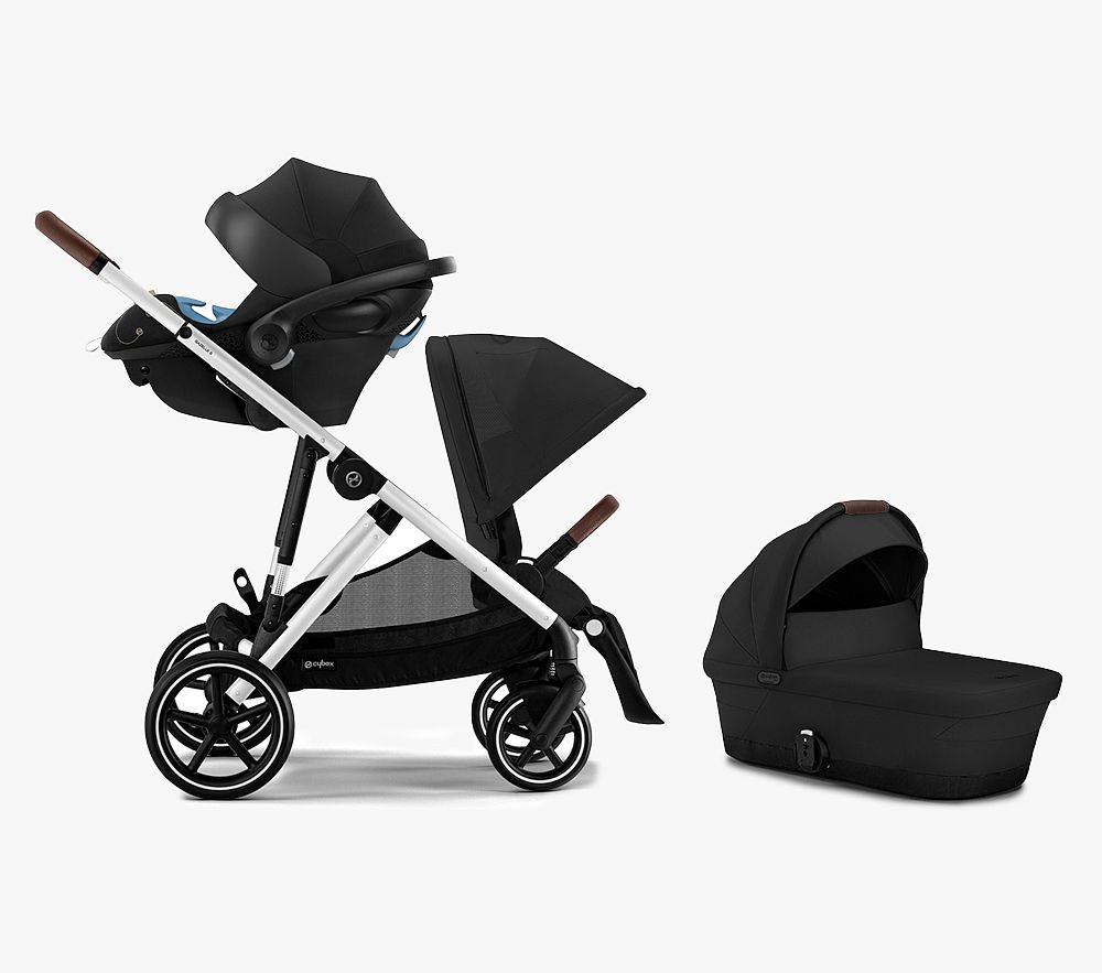 Cybex Gazelle S 2 Single to Double, Aton G & Gazelle S Bassinet Travel ...