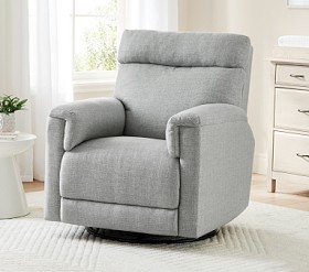 Dream Deluxe Swivel Glider - Cozy Baby Bonding Chair | Pottery Barn Kids