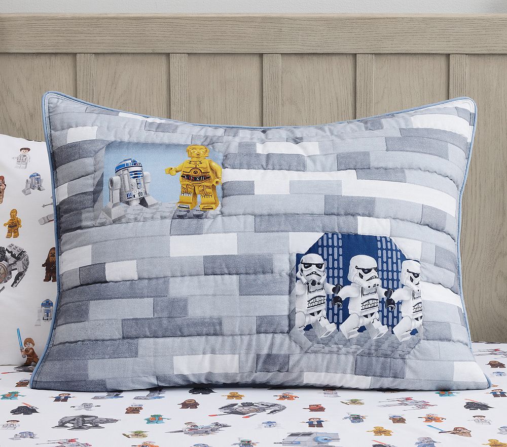 Open Box: LEGO® Star Wars™ Sham, Standard | Pottery Barn Kids