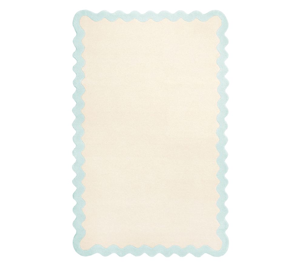 Wave Border Rug | Pottery Barn Kids