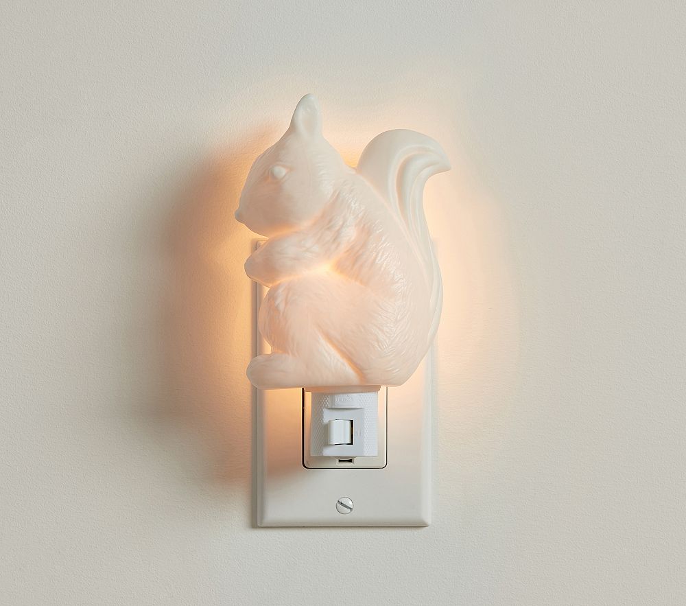 Squirrel Plug-In Nightlight (4.5") | Pottery Barn Kids