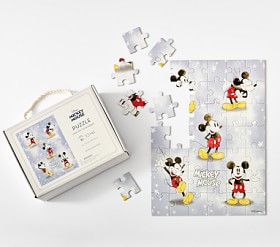 Disney Mickey Mouse Puzzle | 42-Piece Jigsaw Fun | Pottery Barn Kids