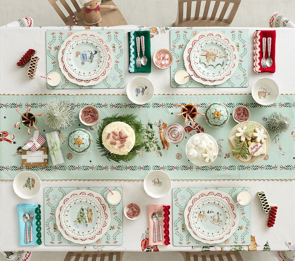 Riley Sheehey Christmas Tabletop Collection | Pottery Barn Kids