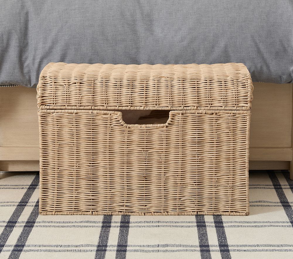 Rattan Storage Chest | Pottery Barn Kids
