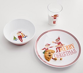 The Elf on the Shelf® Gift Set | Holiday Dinnerware | Pottery Barn Kids