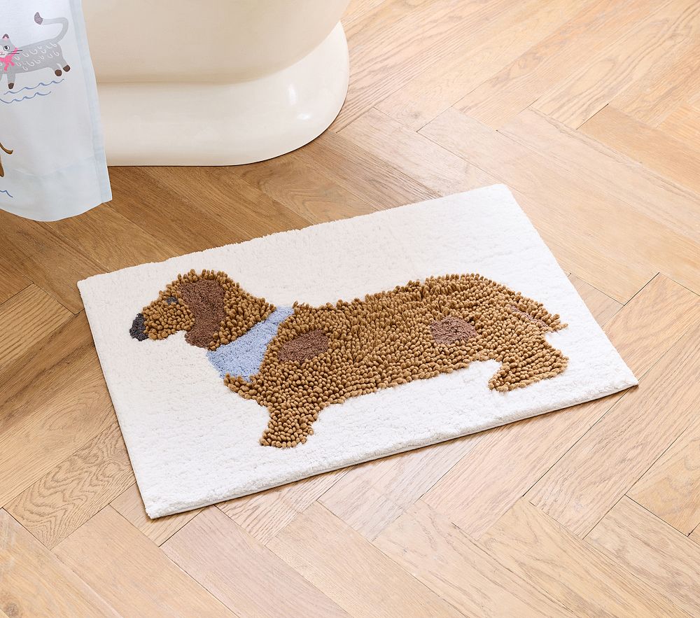 Salty Dog Bath Mat – Soft & Non-Slip | Pottery Barn Kids