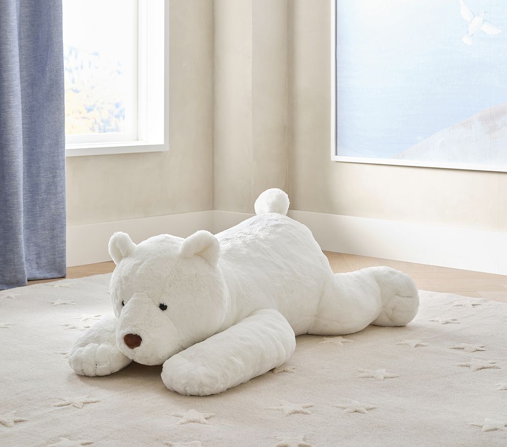 Polar Bear Floppy Jumbo Plush | Pottery Barn Kids