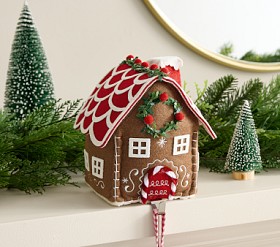 Gingerbread House Stocking Holder | Pottery Barn Kids