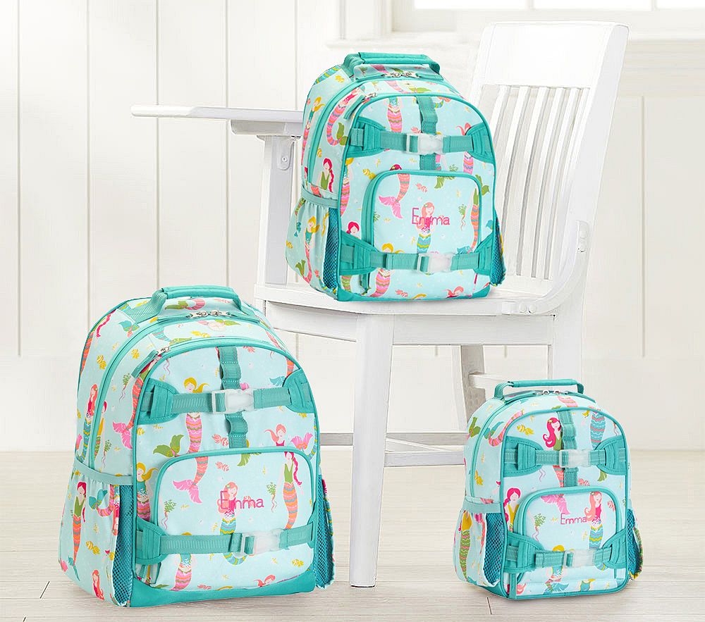 Aqua Mermaids Kids Backpacks | Pottery Barn Kids