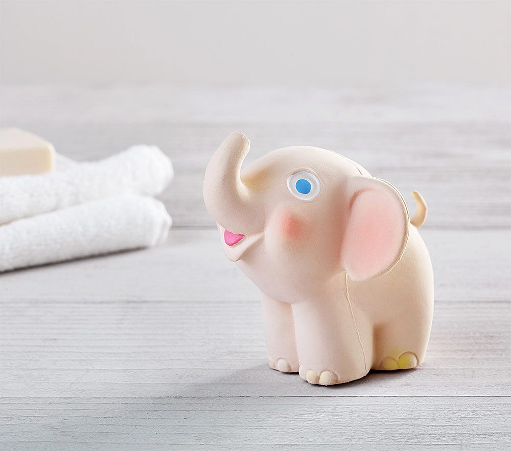 Oli & Carol Vintage Elephant Teether | Bath Toys | Pottery Barn Kids