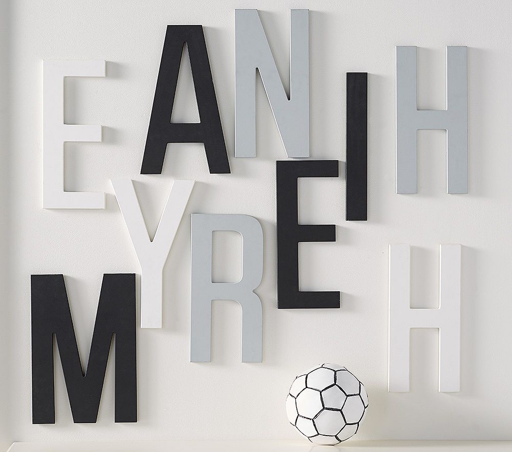 Modern Wall Letters | Pottery Barn Kids