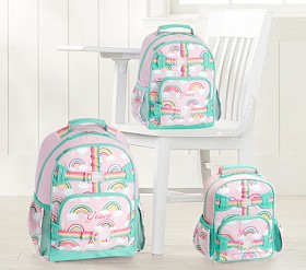 Pink Reflective Rainbow Kids Backpacks | Pottery Barn Kids