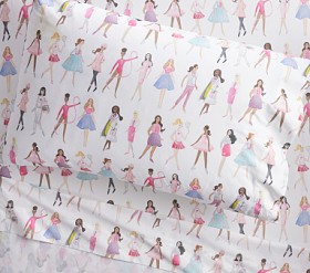 Barbie™ Organic Sheet Set | Dreamy Kids Bedding | Pottery Barn Kids