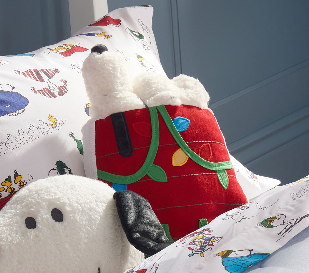 Peanuts® Snoopy® House Light-Up Pillow | Pottery Barn Kids