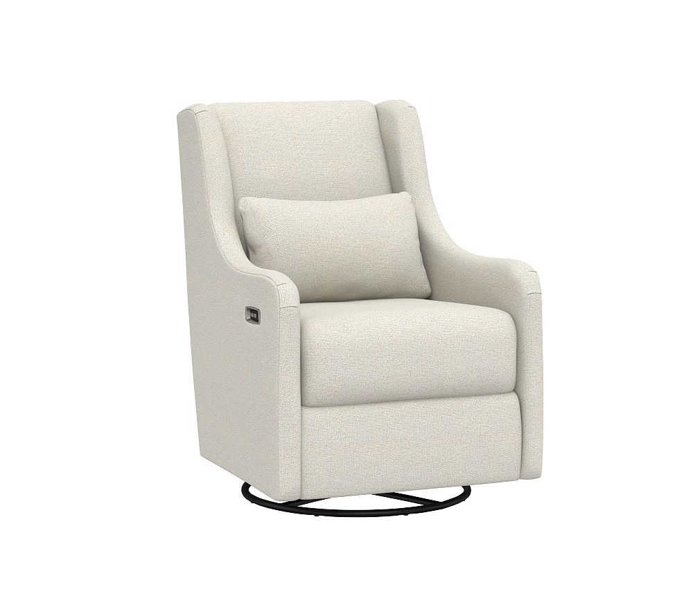 Open Box: Merced Deluxe Glider Boucle Oatmeal | Pottery Barn Kids