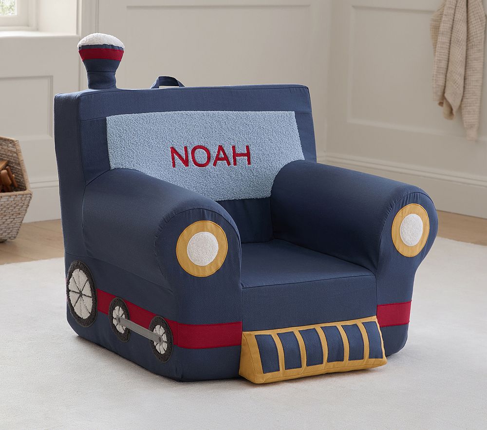 Anywhere Chair®, Train – Kids’ Comfy Seat | Pottery Barn Kids