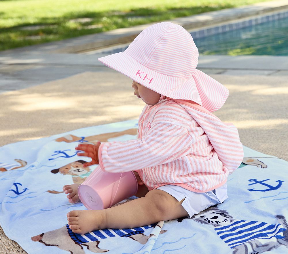 Mini Stripe Sun Hat UPF 50+ | Pottery Barn Kids