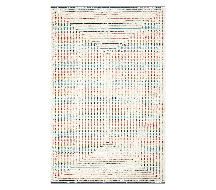 Concentric Rainbow Rug | Pottery Barn Kids