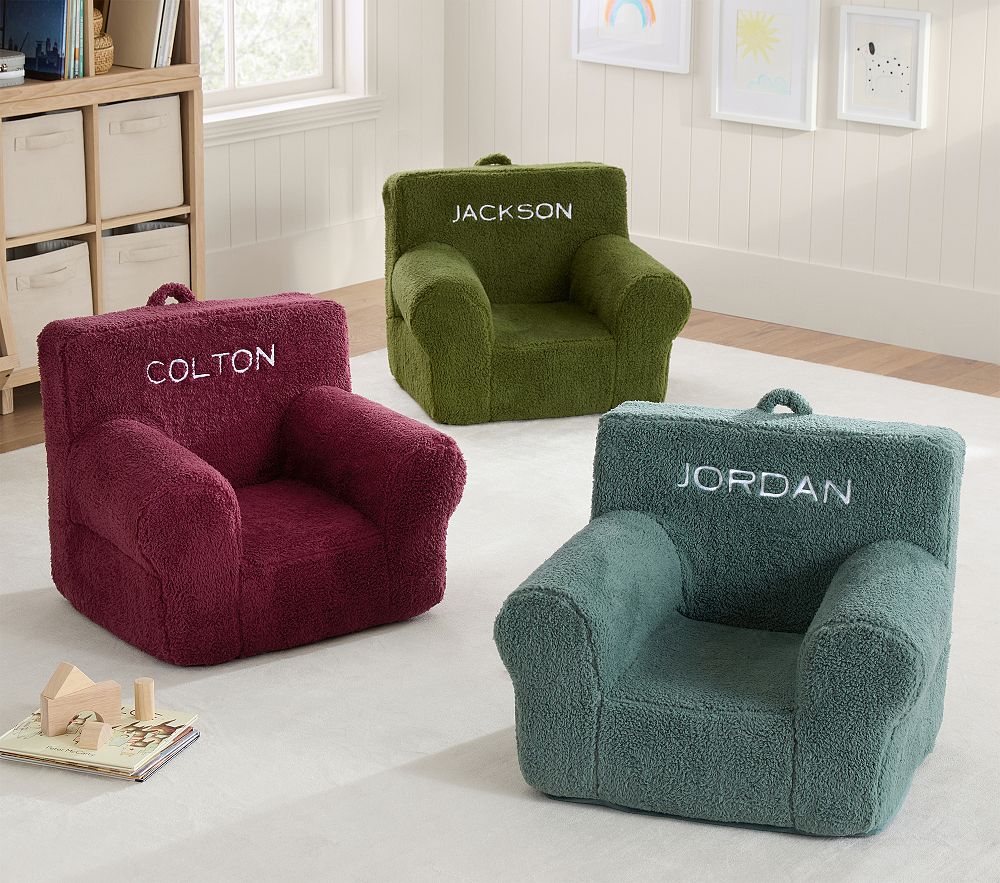 Anywhere Chair® Cozy Sherpa Collection | Pottery Barn Kids