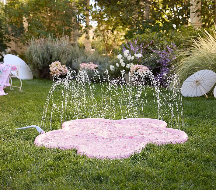 Racecar Track Splash Pad Outdoor Toy | Pottery Barn Kids