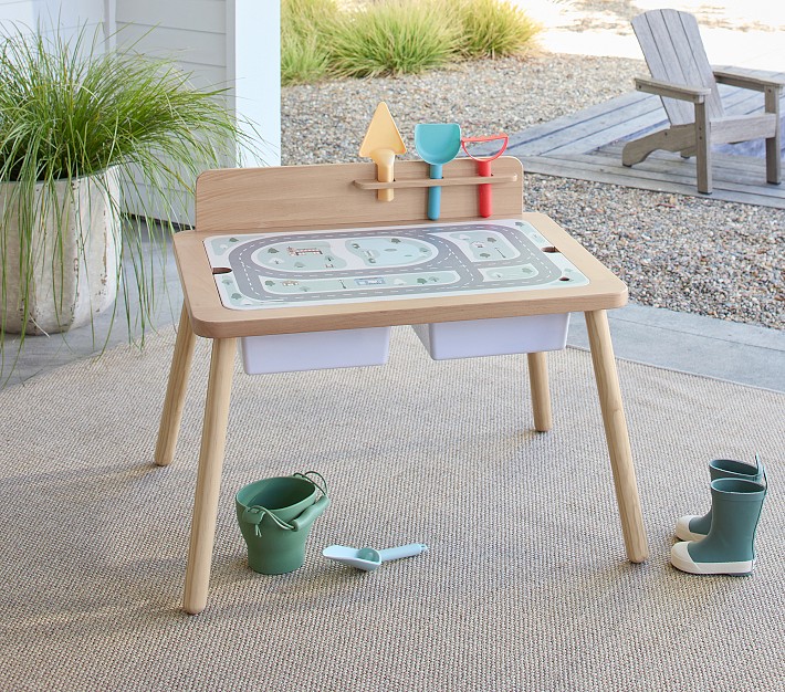 Wooden Busy Board for Kids | Pottery Barn Kids