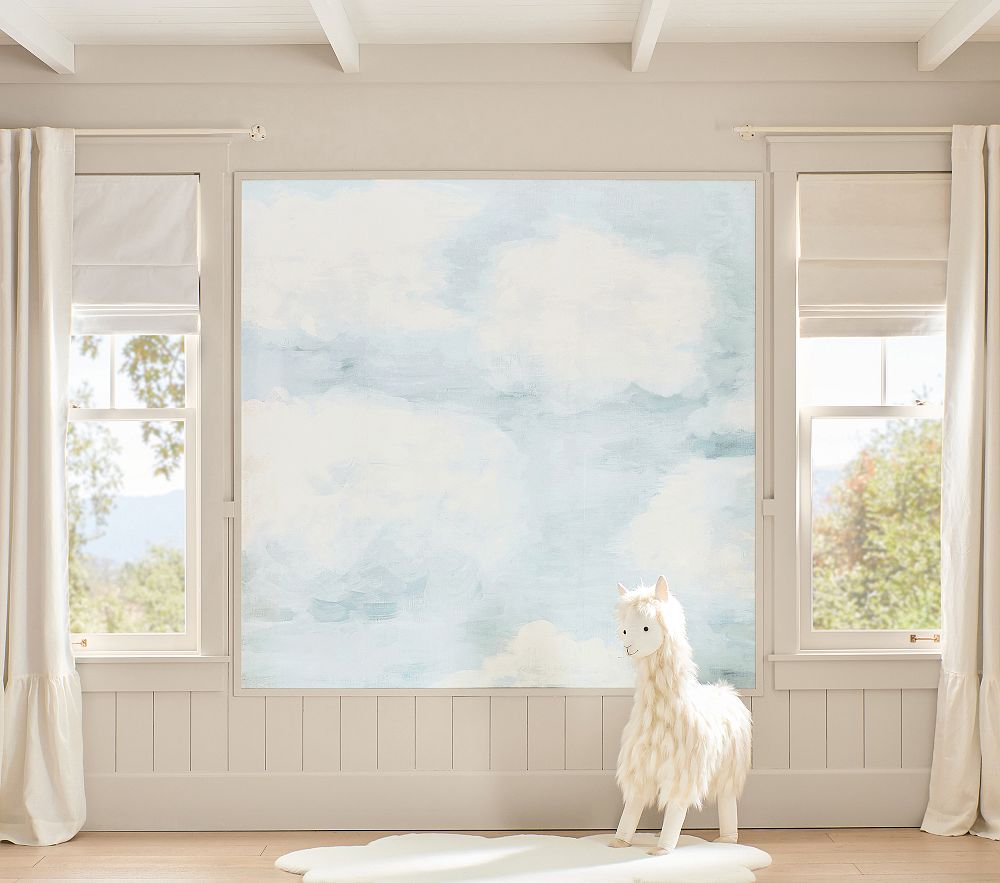 Cloud Mural Peel & Stick Wall Art | Pottery Barn Kids