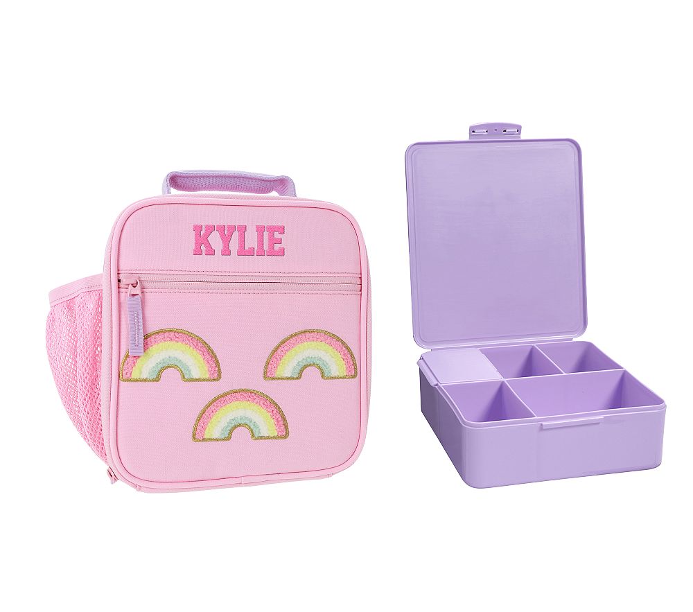 Stoney Clover Lane Pink Rainbows Mackenzie Lunch Bundle Set of 2 ...