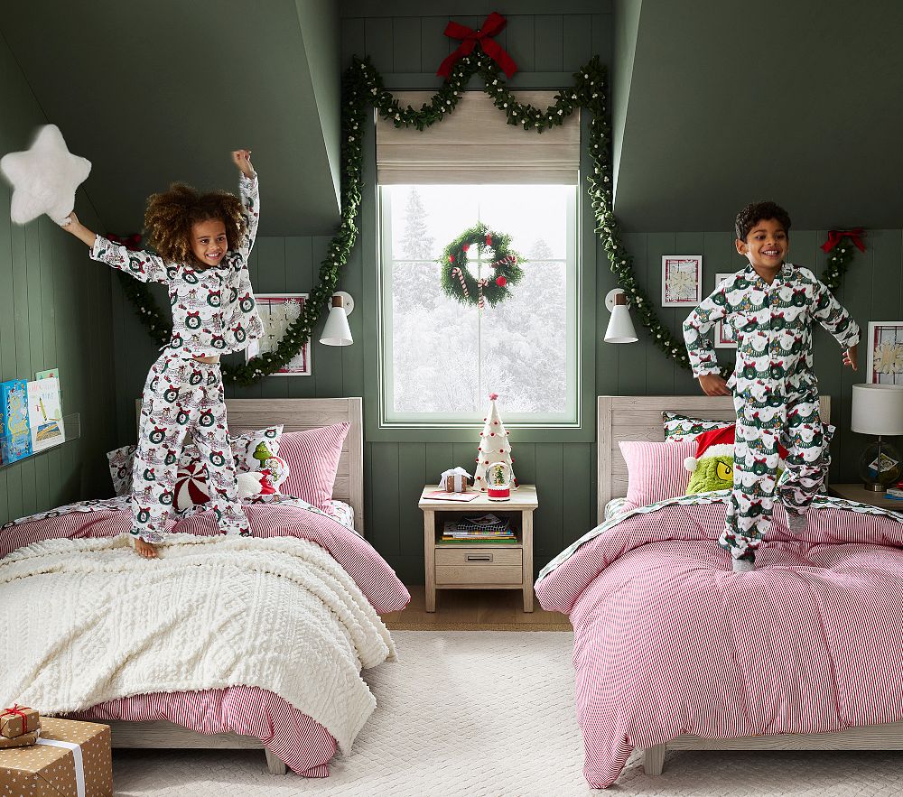 Dr. Seuss's The Grinch™ Family Pajamas | Pottery Barn Kids